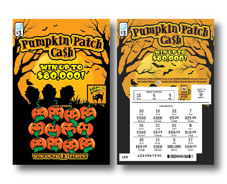Pumpkin Patch Ca$h | Instant Ticket | Illinois Lottery